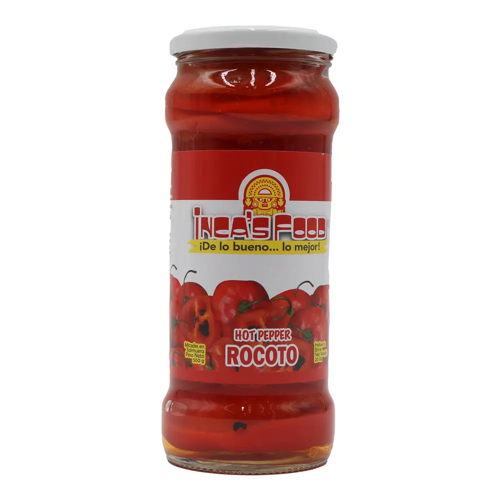 INCA'S FOOD AJI ROCOTO EN SALMUERA 20 oz/ 560 g - Tiendas Guanaco