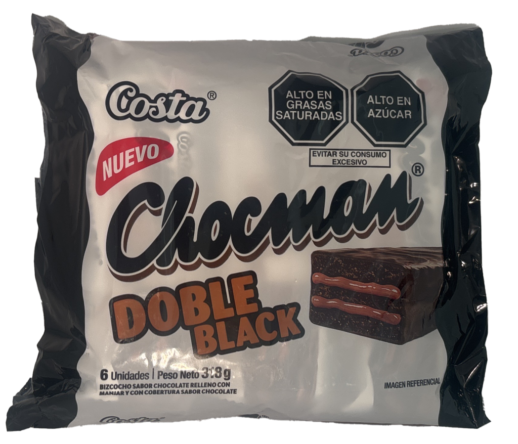 COSTA CHOCMAN DOBLE BLACK BOLSA 1 UNI - Tiendas Guanaco